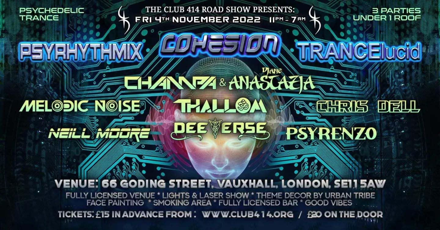 Club 414 The Club 414 Road Show Presents: (3 The Psy Way) - Club 414